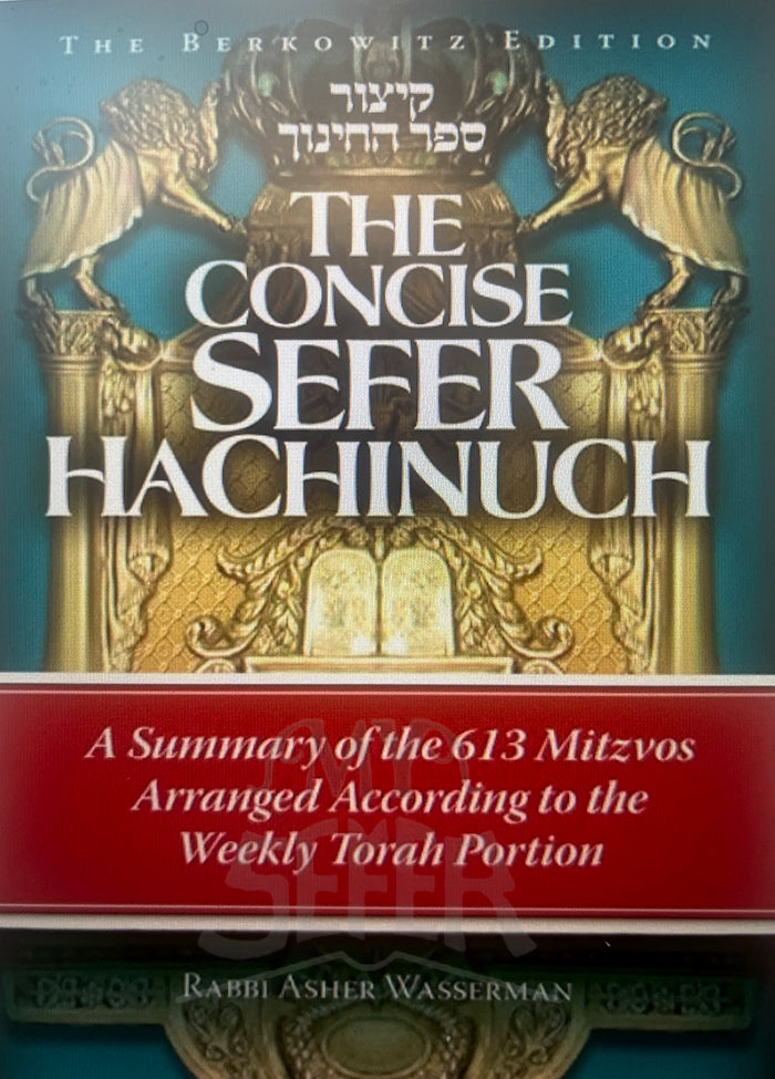 Concise Sefer HaChinuch: A Summary of the 613 Mitzvos Arranged Accordi ...