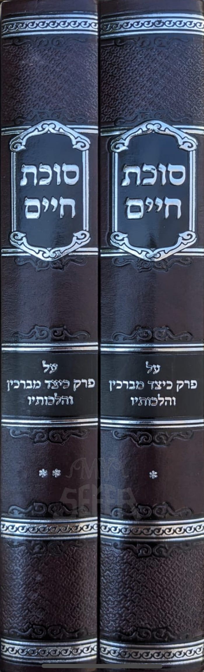 Sefer Sukkas Chaim 2 Volume Set / ספר סוכת חיים 2 כרכים – My Sefer
