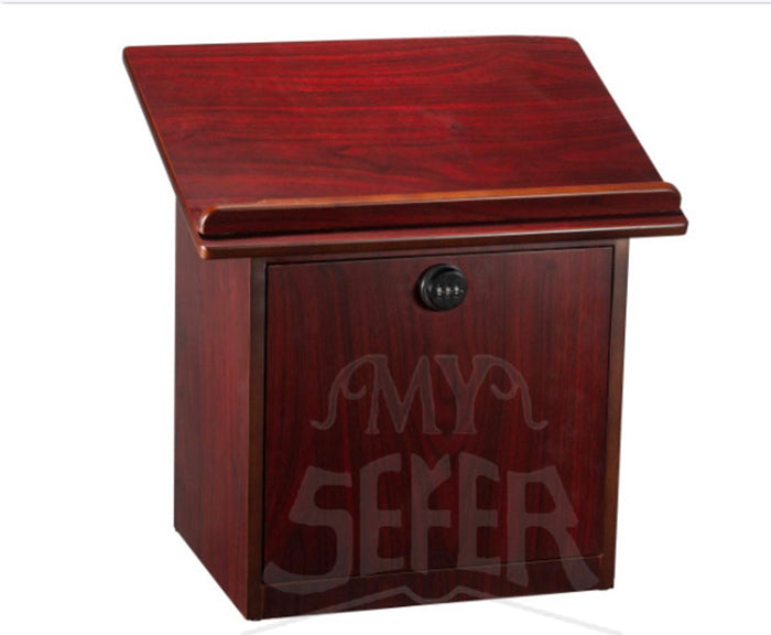 Mahogany Table Top Shtender 2 Tone – My Sefer