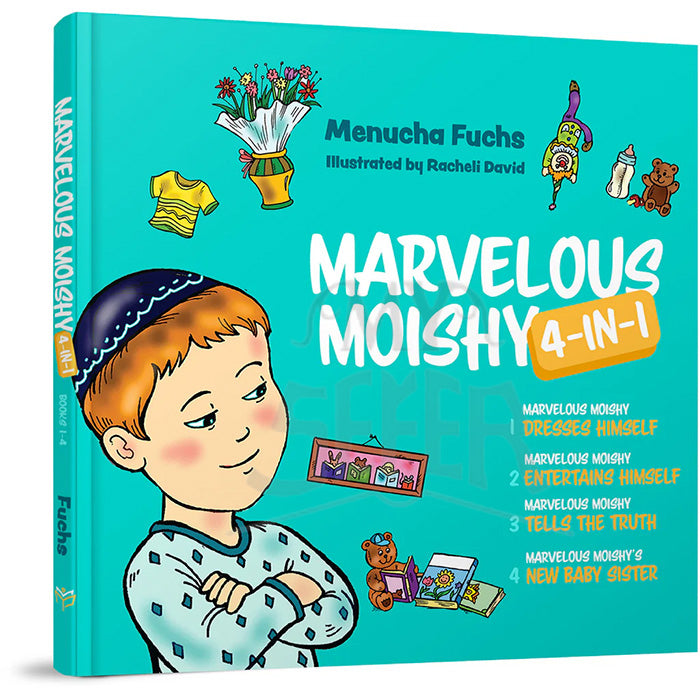 Marvelous Moishy 4 in 1 – My Sefer